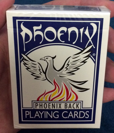 Phoenix Blue Playing Cards - Meir Yedid Magic