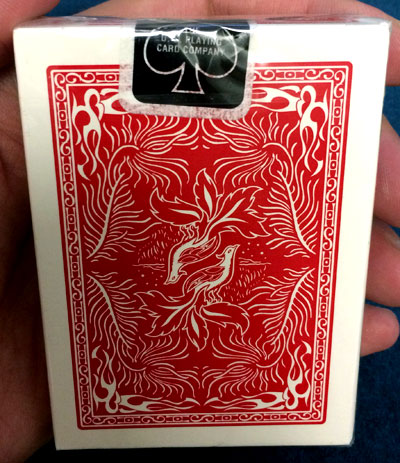Phoenix Red Playing Cards - Meir Yedid Magic
