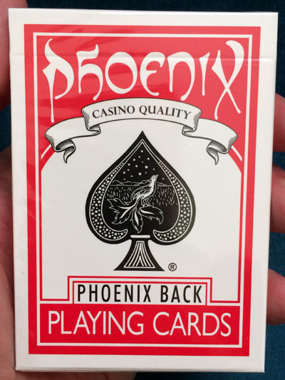 Phoenix Red Playing Cards - Meir Yedid Magic