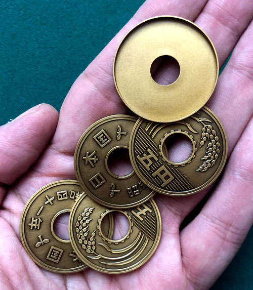 Japanese Coins & Shell Set - Meir Yedid Magic