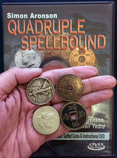 Quad Spellbound: Silver Edition (Simon Aronson) - Meir Yedid Magic