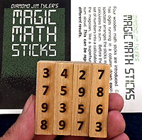 Magic Math Sticks (Diamond Jim Tyler) - Meir Yedid Magic